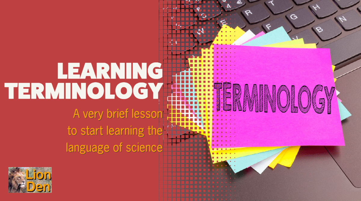 Learning Terminology